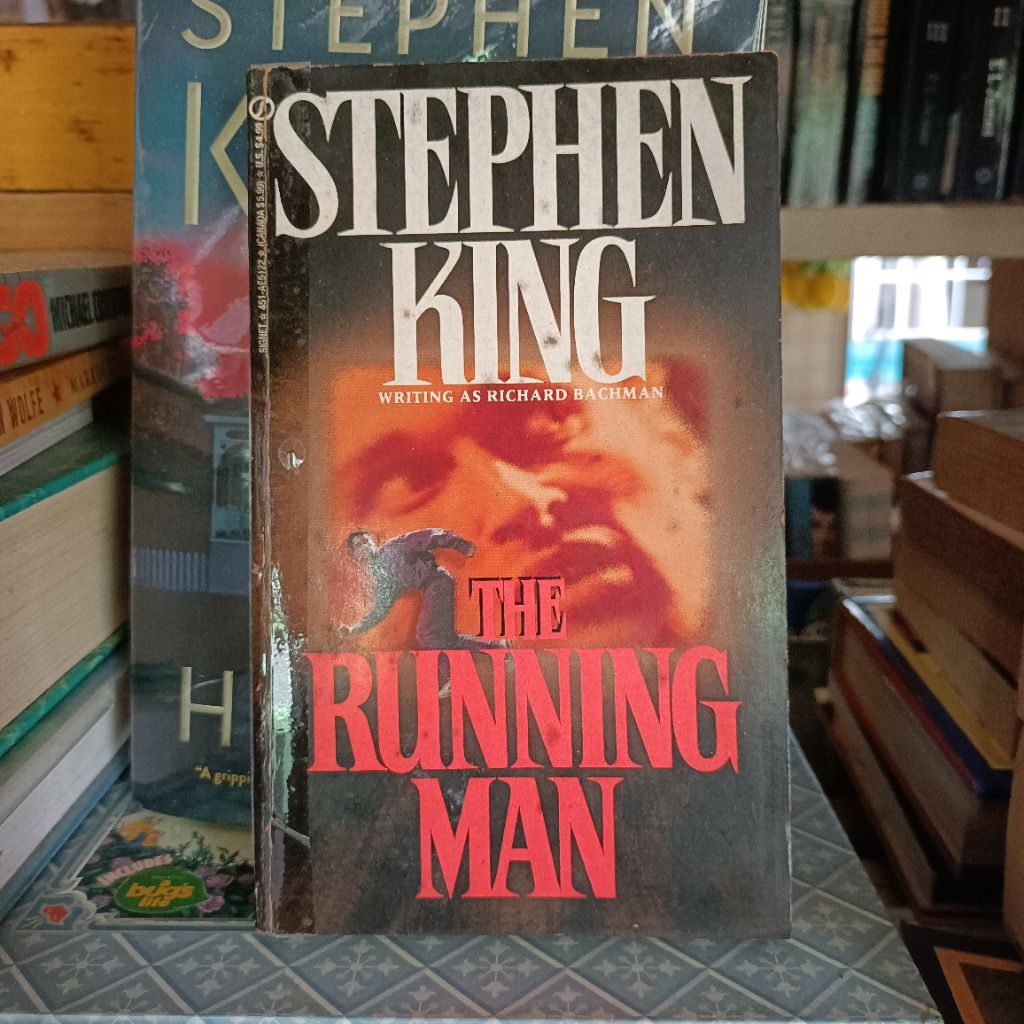 The Running Man by Stephen King (Rare Copy) | Shopee Philippines