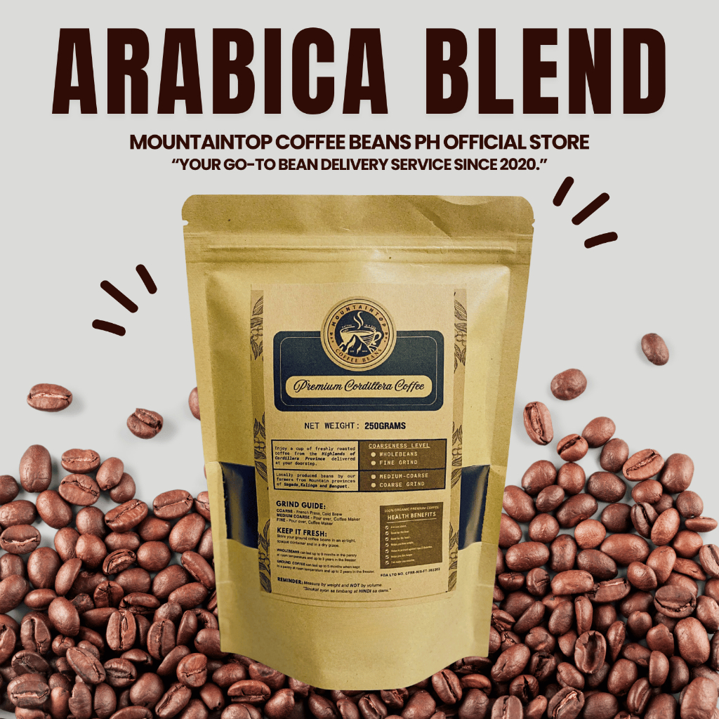 Arabica Blend (80% Arabica 20% Robusta) Medium or Dark Roast | Shopee ...