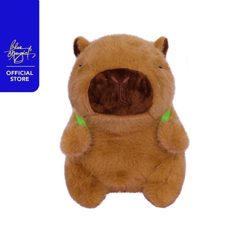 Blue Magic Alfonso Small with Turtle Backpack Capybara Stuffed Toy ...
