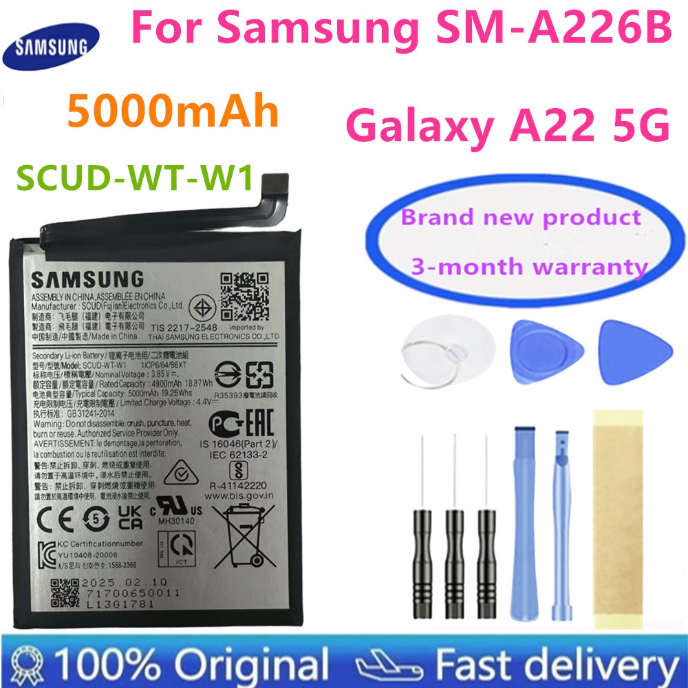 Brand New Original Samsung SCUD-WT-W1 For Samsung Galaxy A22 5G SM ...