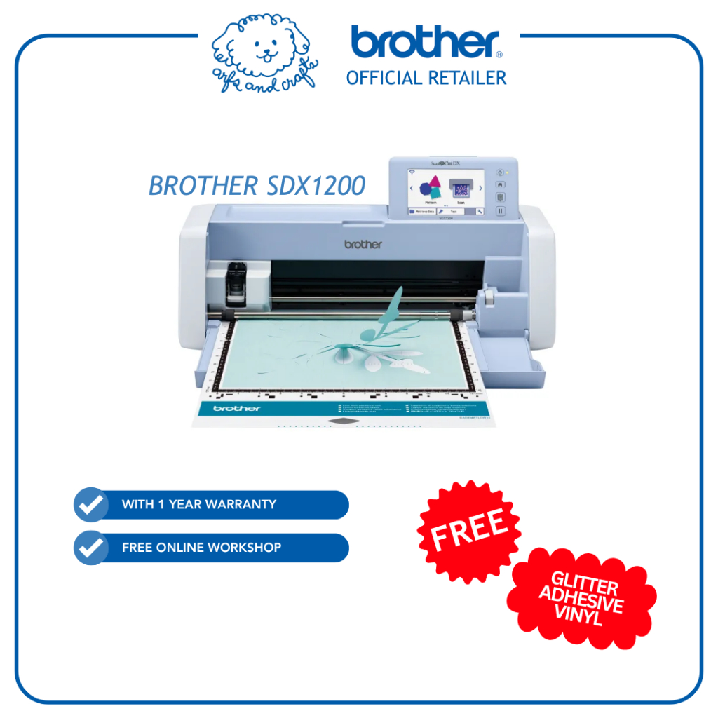 Brother SDX900/SDX1200 ScanNCut DX Cutter Plotter | Shopee Philippines