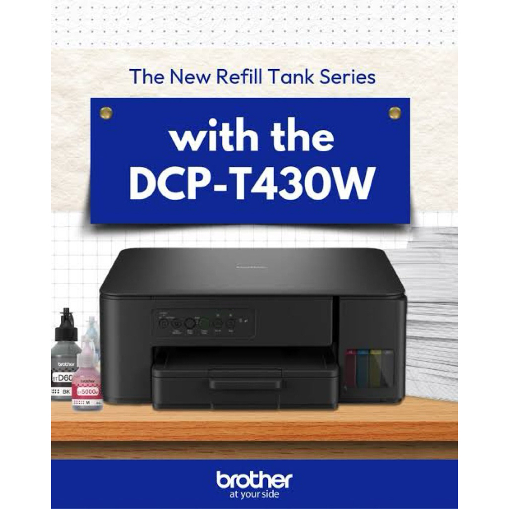 Brother DCP-T30 Refill Tank Printer ( With Wireless And Mobile Printing ...