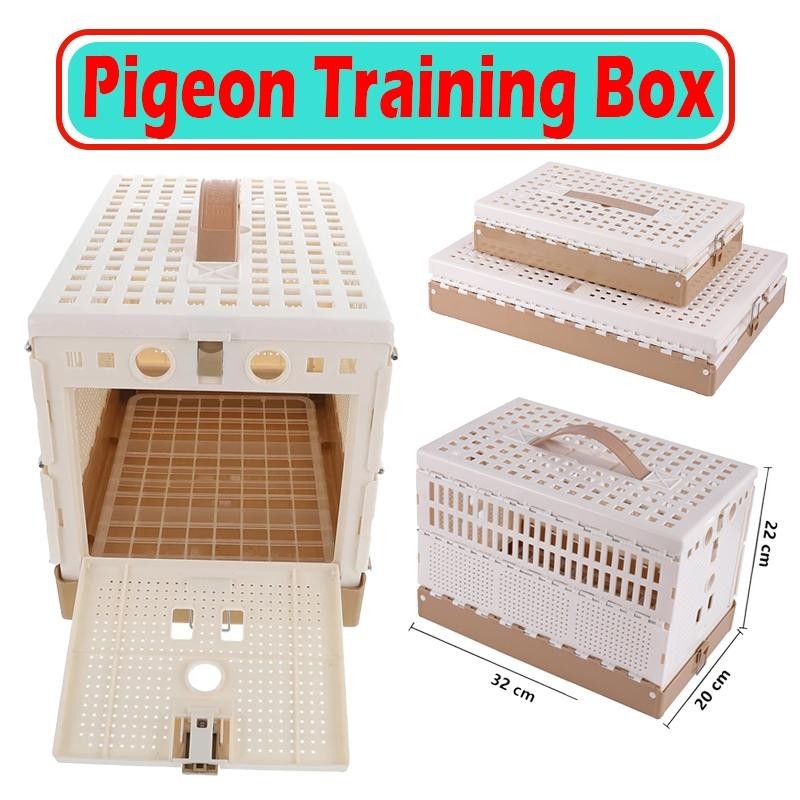 [BirdWorld] Foldable Pigeon Cage Training Box S/M Cage Plastic LARGE ...
