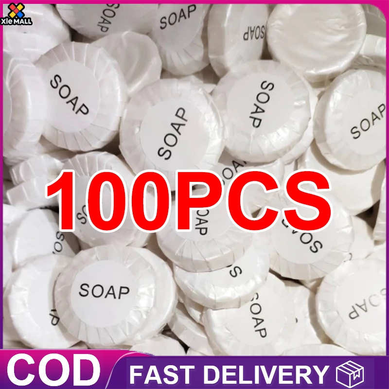 Hotel Soap100pcs Bath Soap Round Bath Soap Guest Kit soap Hotel ...