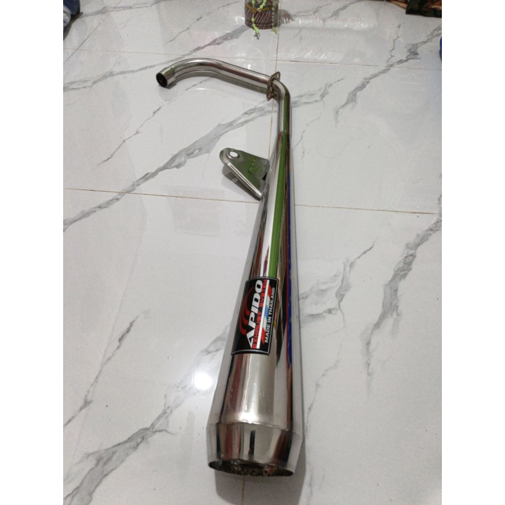 APIDO PIPE FOR RUSI 125, 150& 175 REMOVABLE TIP 28 mm | Shopee Philippines