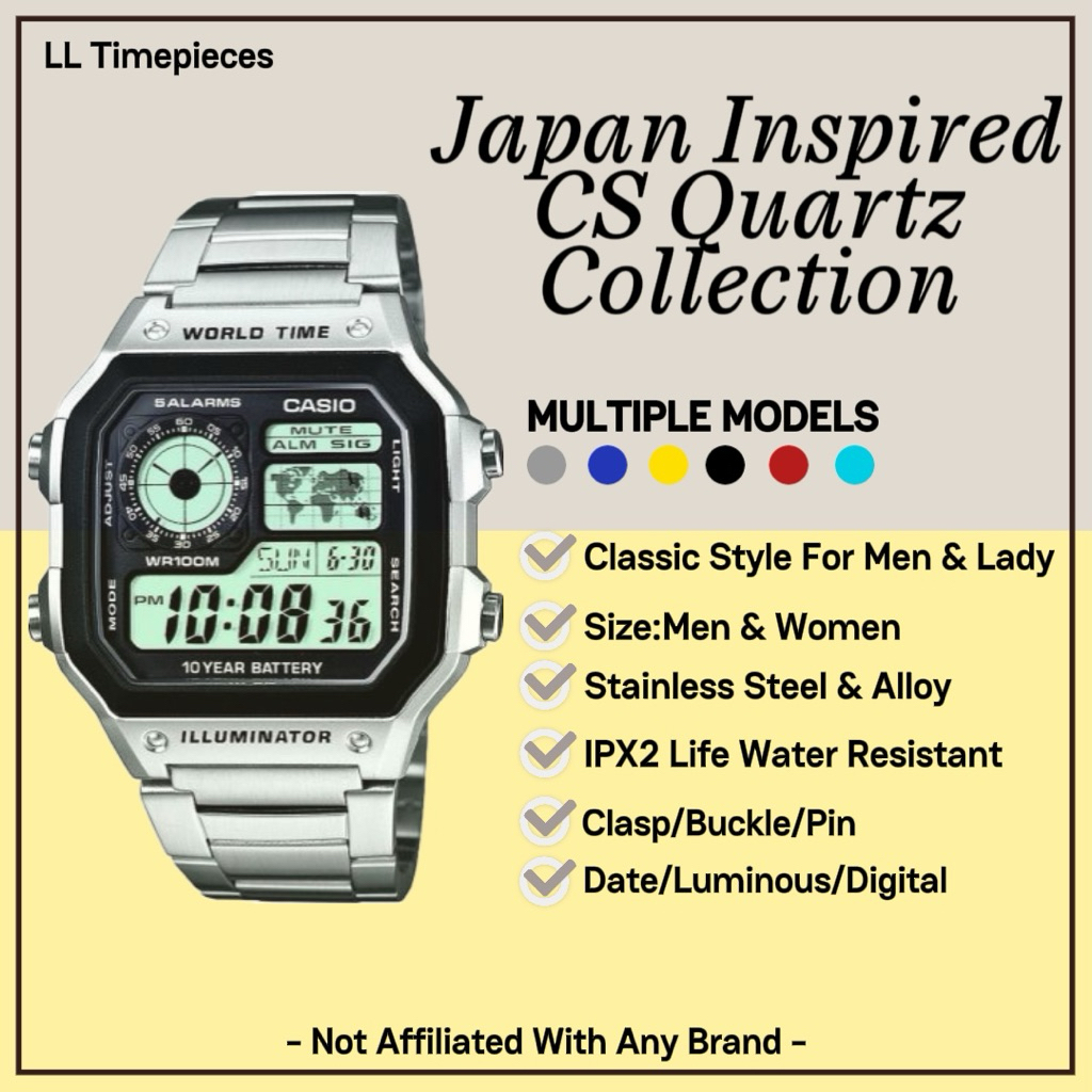 CS Brand Watch Collection Classic Fashion Analog oem Watch For Men ...