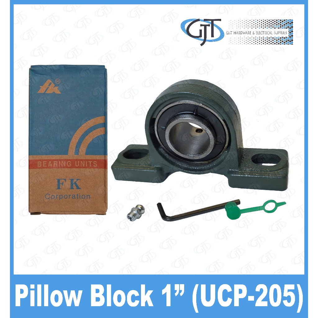 FK Bearing Units (UCP) S/S Pillow Block (UCP-205)(1 inch) (1") | Shopee ...