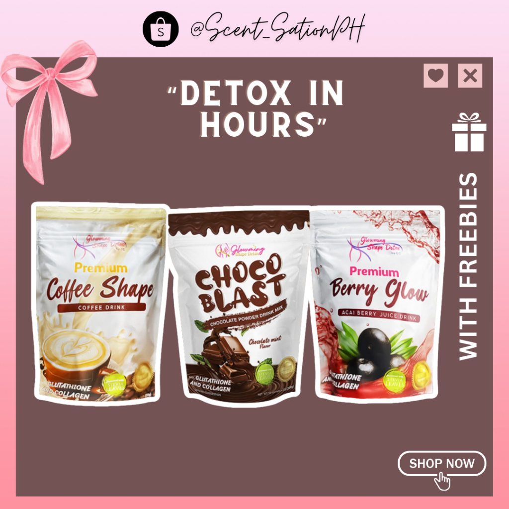 Glowming Shape Detox Drink Mix – Bloat-Relief in 6–8 Hours with ...
