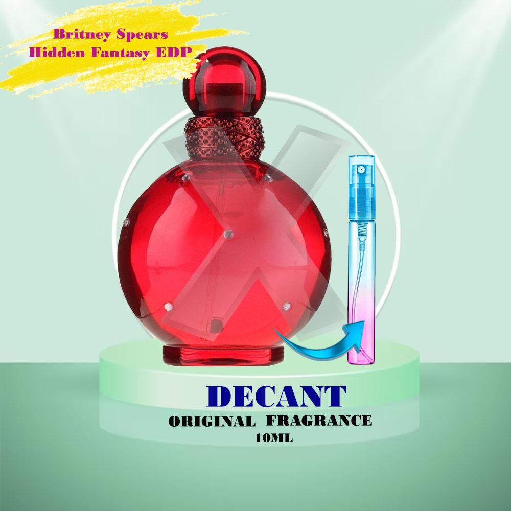Hidden Fantasy Perfume By Britney Spears for Women DECANT 10ML | Shopee ...