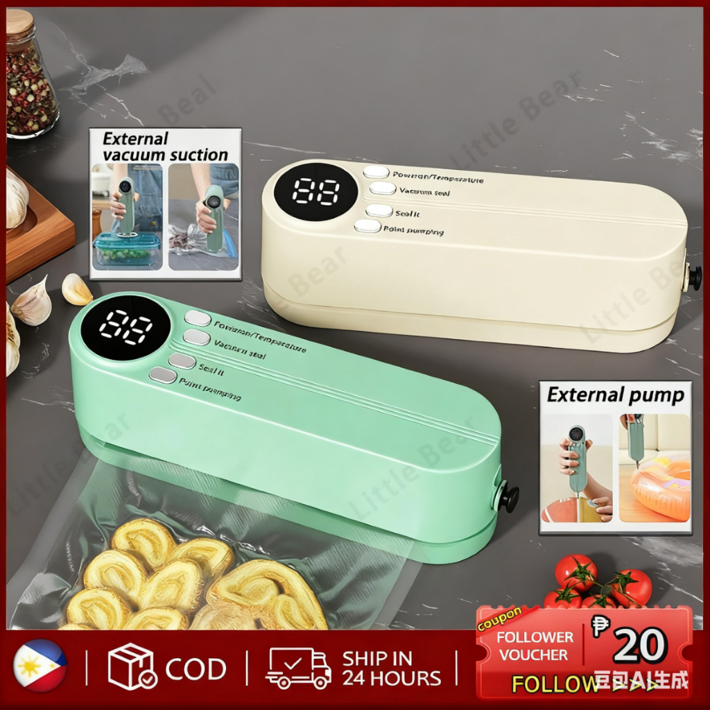 Food Vacuum Packaging Machine Household Automatic Vacuum Sealing ...