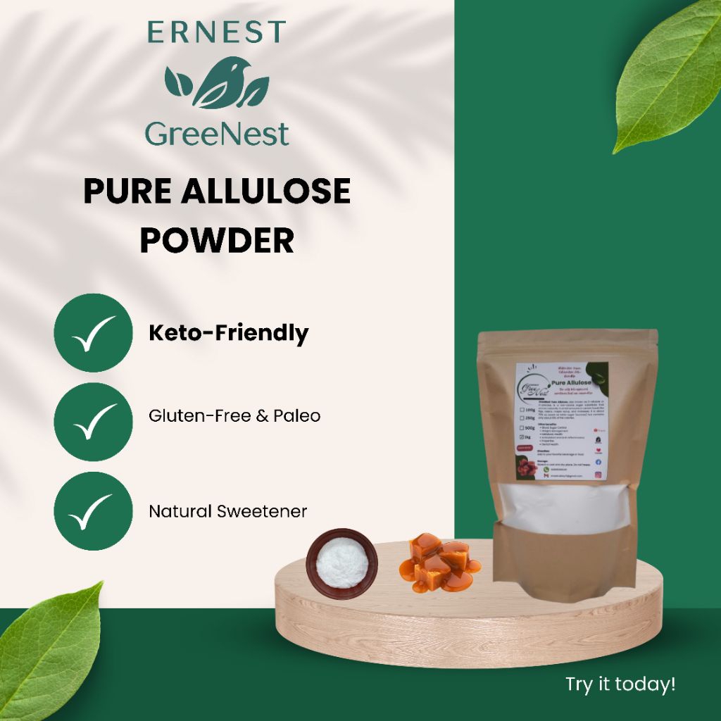 GreeNest | Pure Allulose Powder 100g, 250g, 500g - | Shopee Philippines