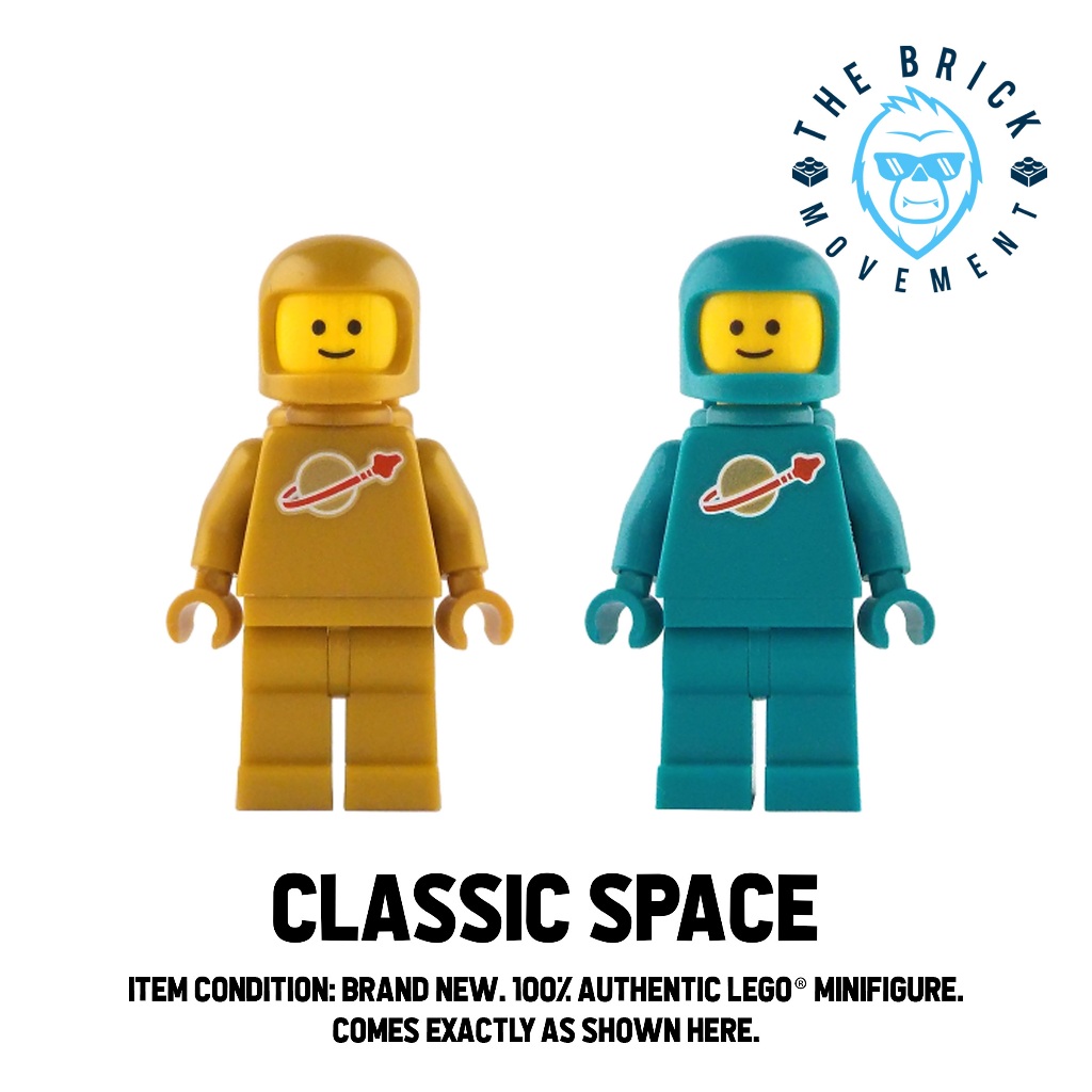 Classic Spaceman Minifigure | Shopee Philippines