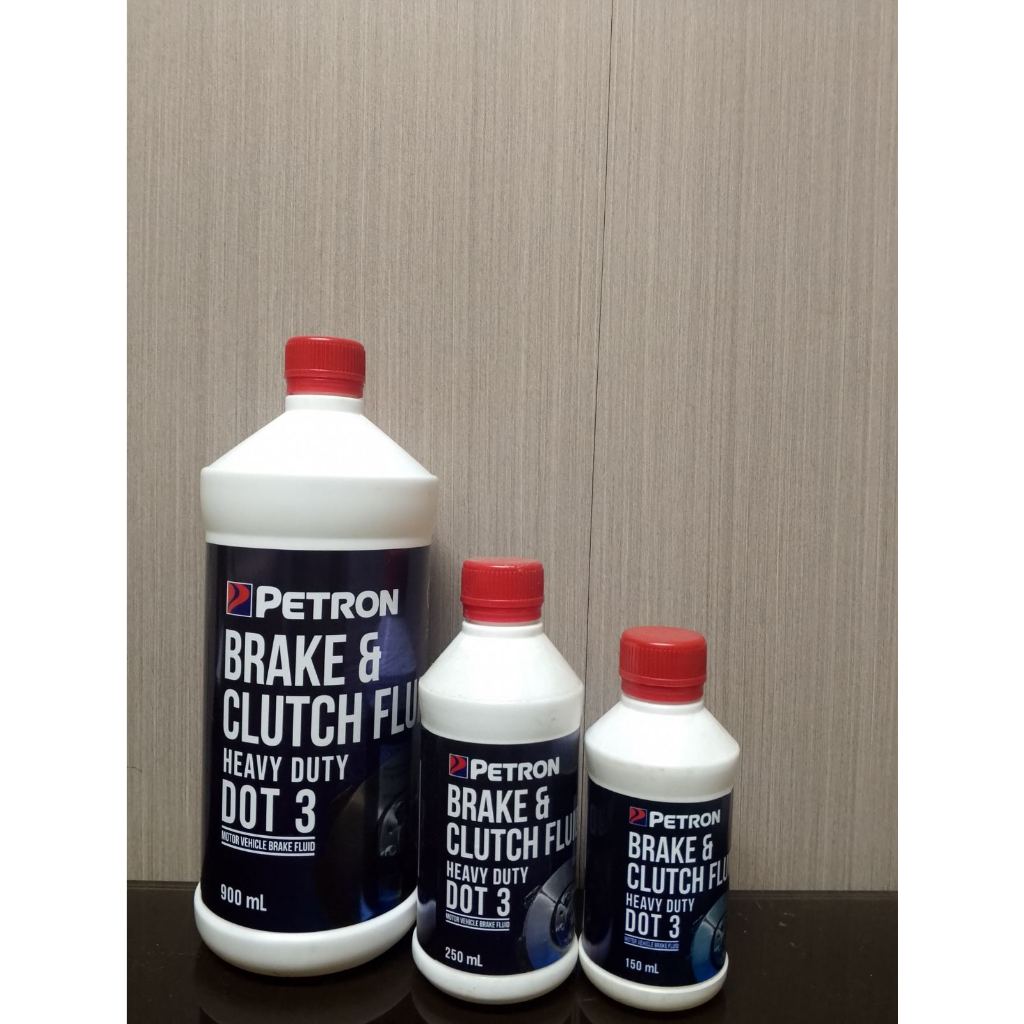 PETRON BREAK AND CLUTCH FLUID MOTOR VEHICLE BREAK FLUID | Shopee ...