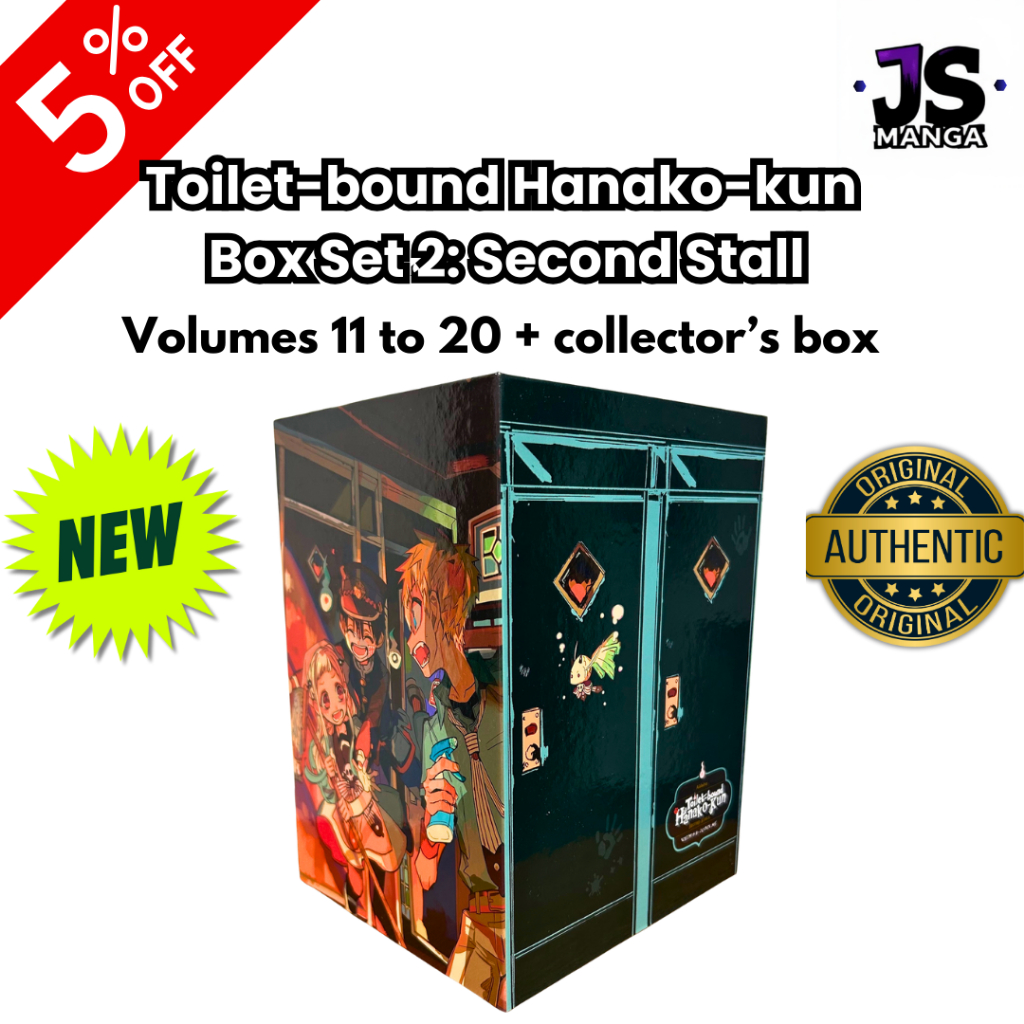 Toilet-bound Hanako-kun: Second Stall Manga Box Set Vols. 11 to 20 ...