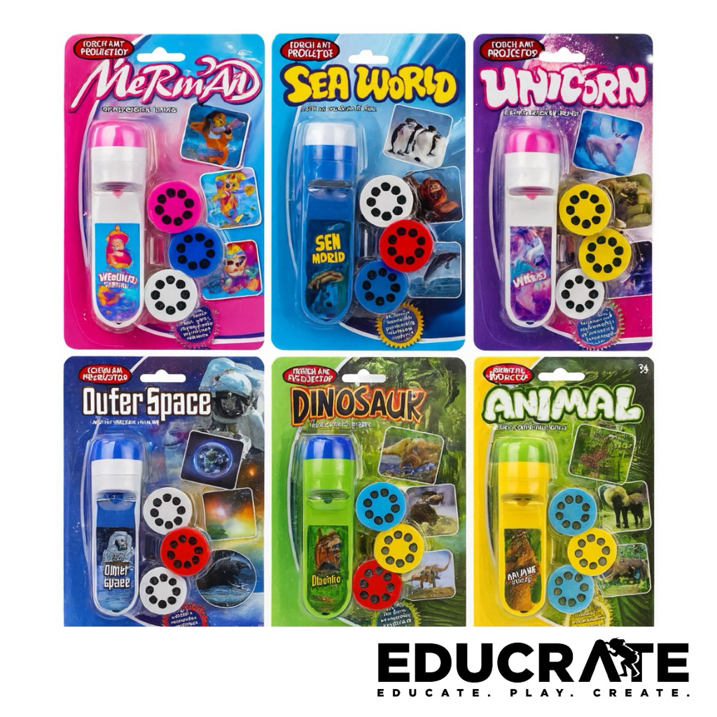 educratePH Handy Torch & Projector for Kids / Bedtime | Shopee Philippines