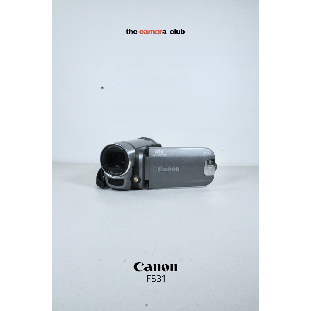 Canon FS31 SD Camcorder with Dual Flash Memory | Shopee Philippines