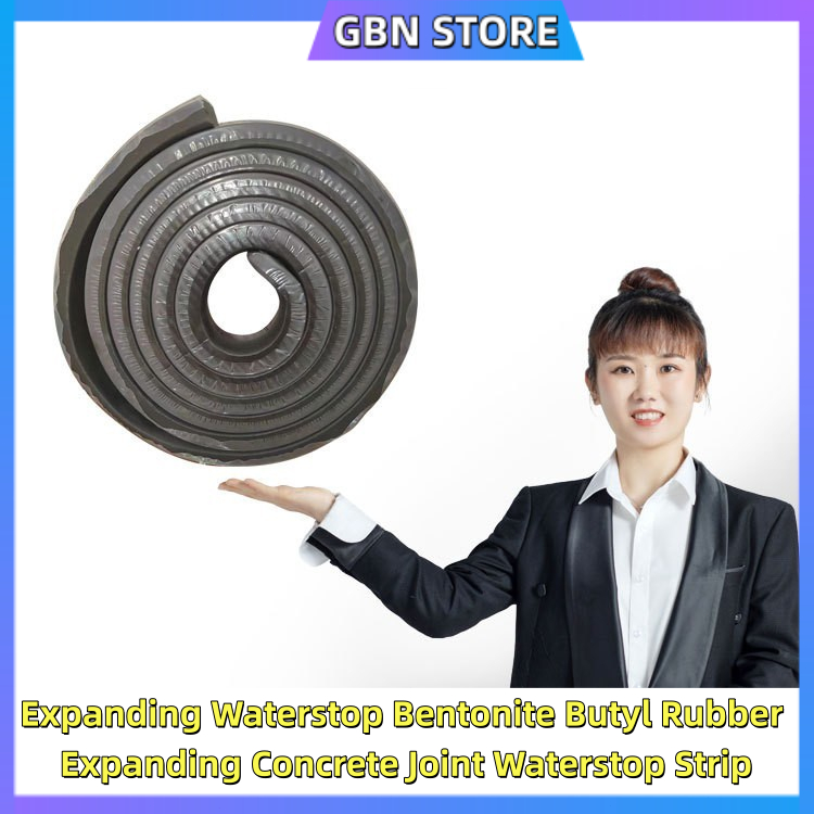 Expanding Waterstop Bentonite Butyl Rubber Expanding Concrete Joint ...
