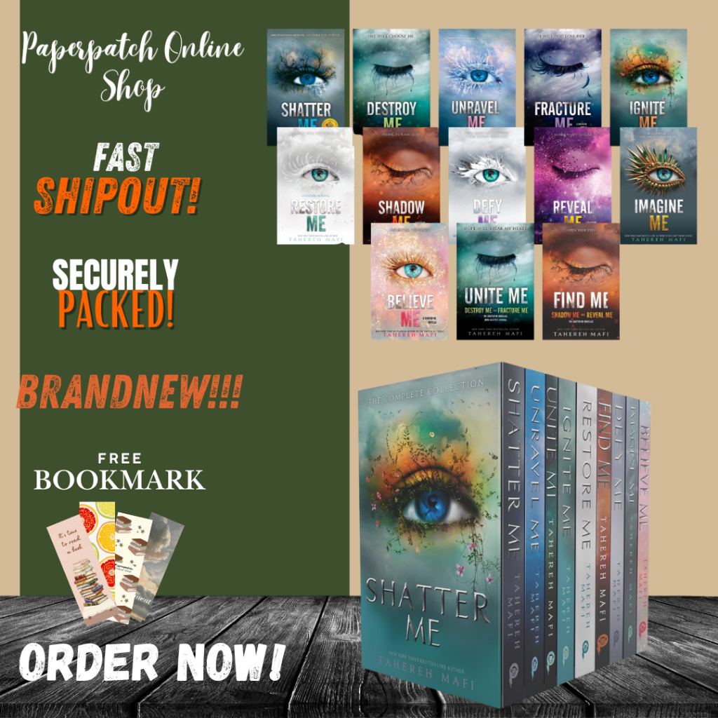 Shatter Me Book Series [Destroy Me, Unravel Me, Fracture Me, Ignite Me ...