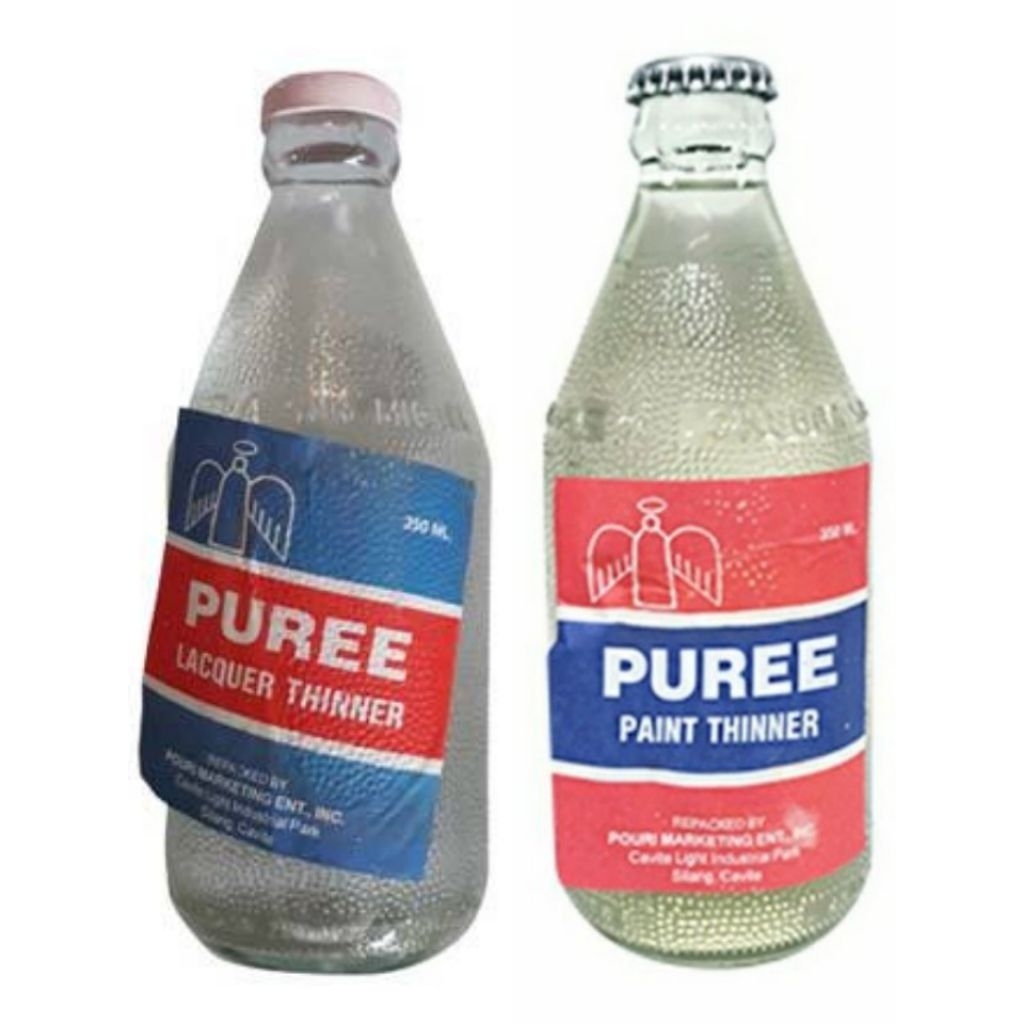 Puree Paint Thinner / Lacquer Thinner – Multi-Purpose Cleaning & Paint ...
