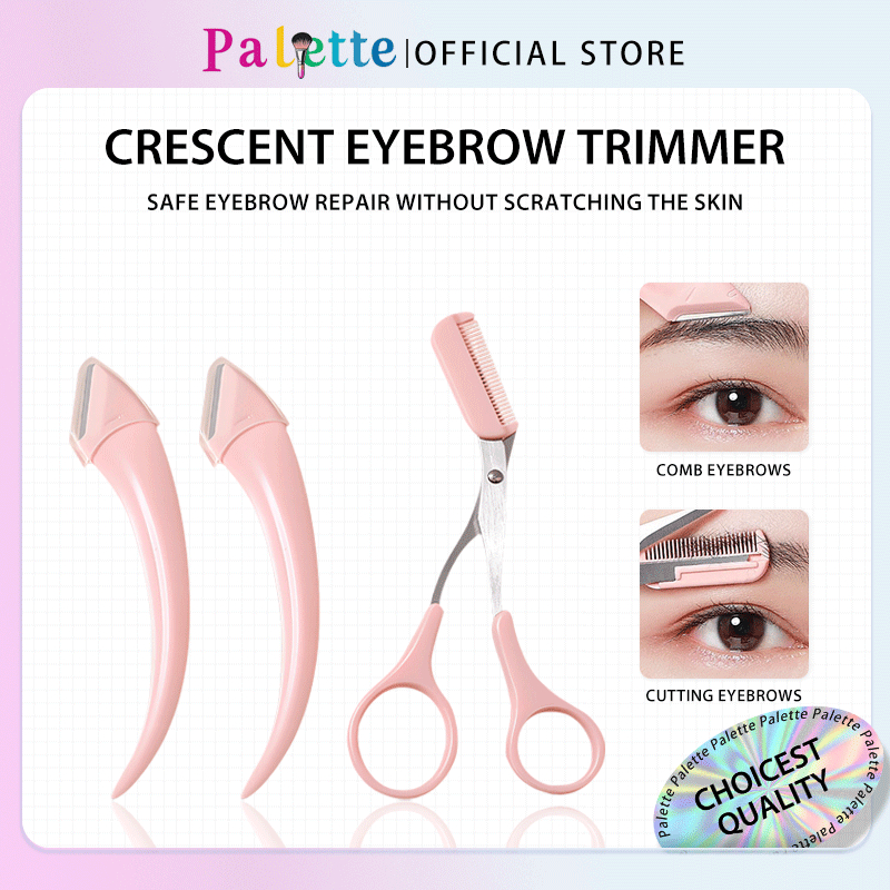 3pcs Eyebrow Trimming Set Knife Eyebrow Face Razor For Women Eyebrow