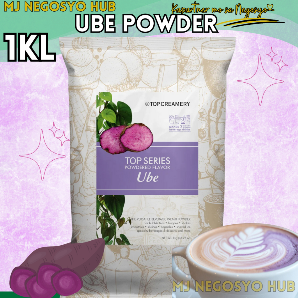 Top Creamery Ube Powder Mix 1kiloSHP2"" | Shopee Philippines