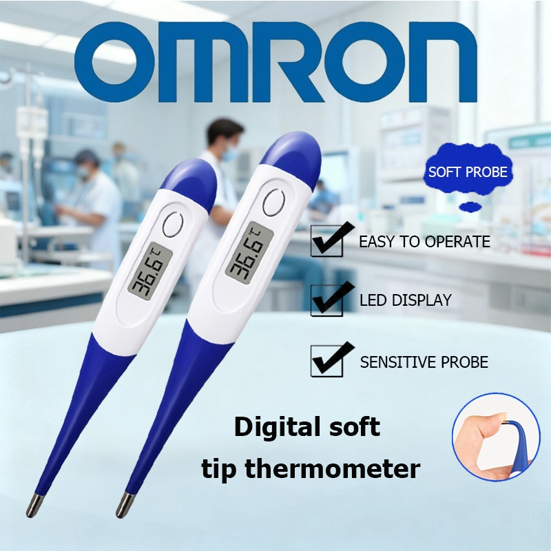 OMRON Digital Pencil Thermometer with Flexible Tip for Babies and ...