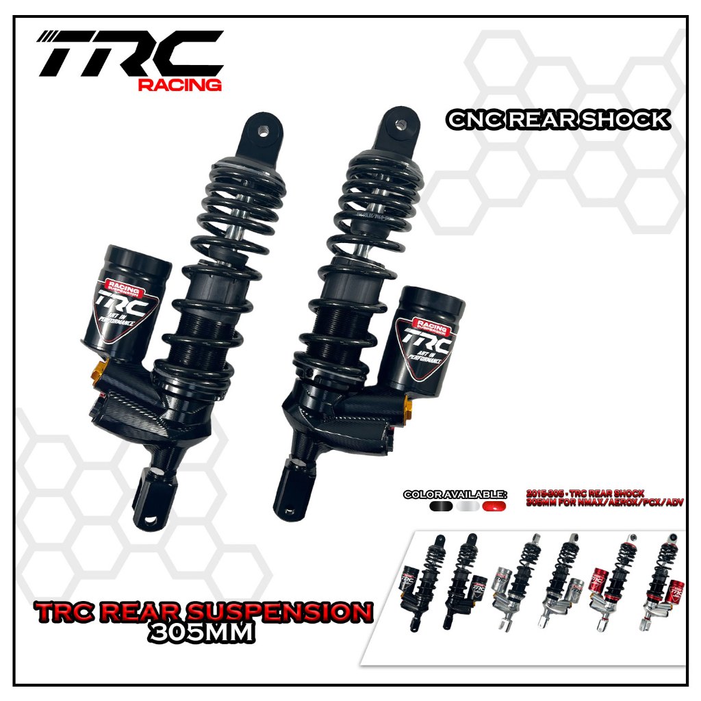 TRC Racing Shock Absorber Suspension X SUPER SPORTS 305mm NMAX/AEROX ...