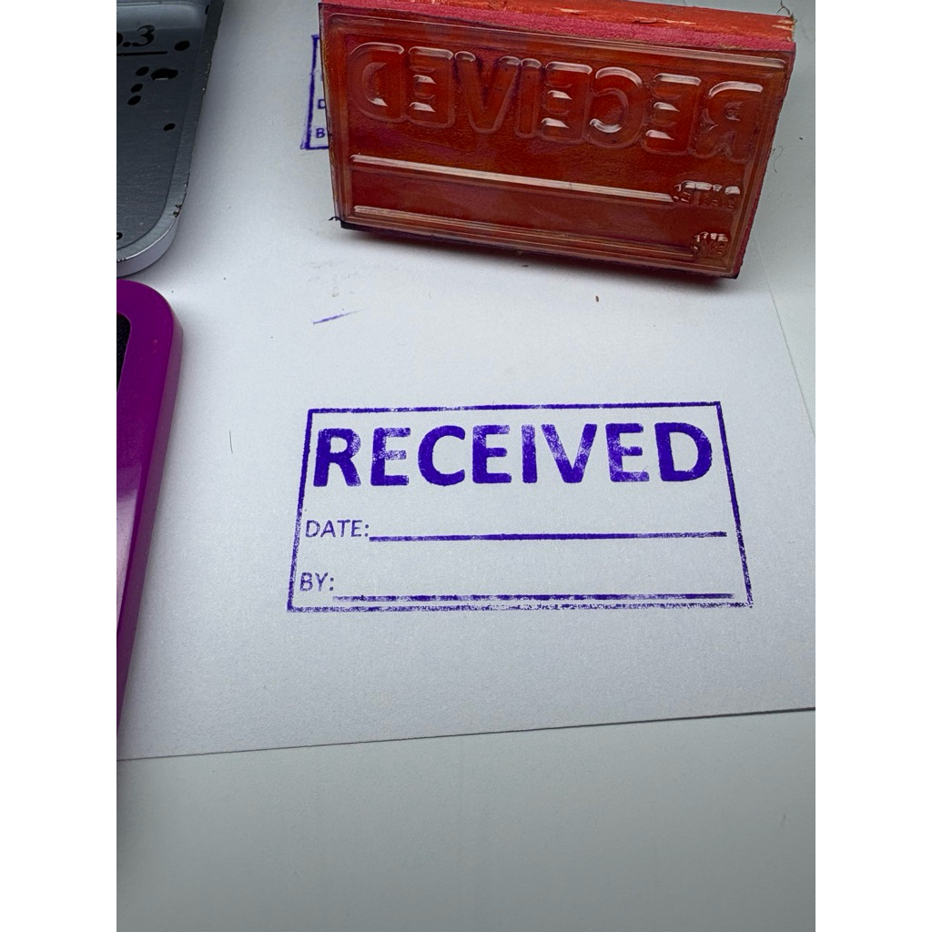 RECIEVED Document Stamp | Shopee Philippines