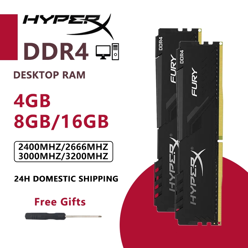 DDR4 RAM Desktop DDR4 RAM 4GB 8GB 16GB 2400Mhz 2666Mhz 3200Mhz DIMM ...