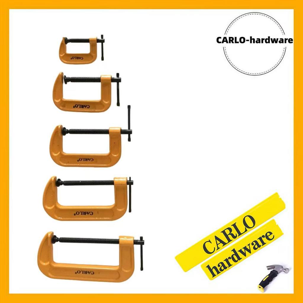 CARLO G Clip C Clamp 2"--6" Iron Clip Strength Clamping Carpentry Clip ...