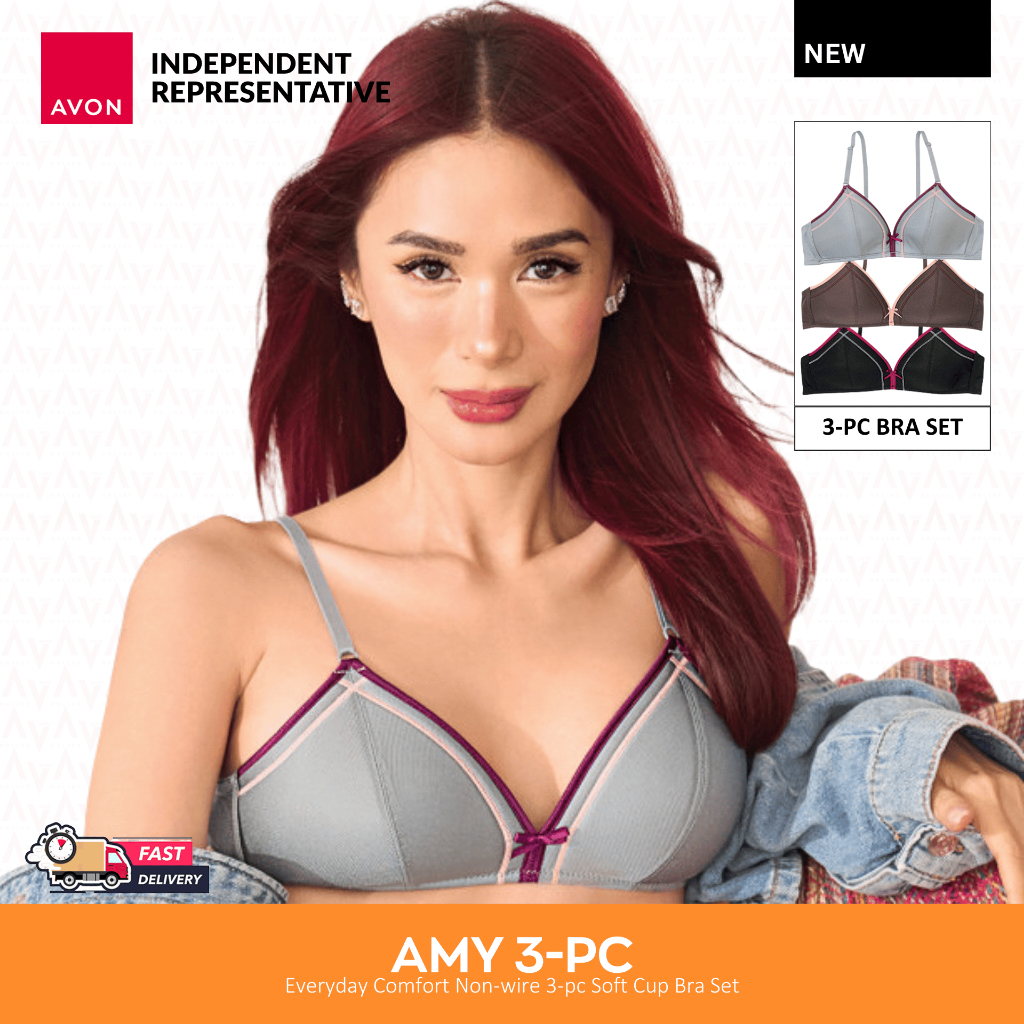 Avon Mae Nonwire Everyday Comfort Soft Cup Bra | Aya,Trix,Ica,Kas,Kat ...