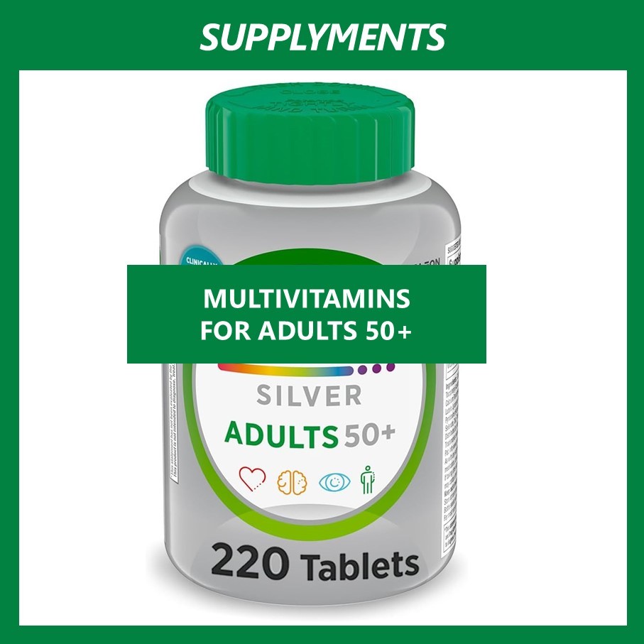 Silver Adults by Centrum 50+ Multivitamins 220 Tablets | Shopee Philippines