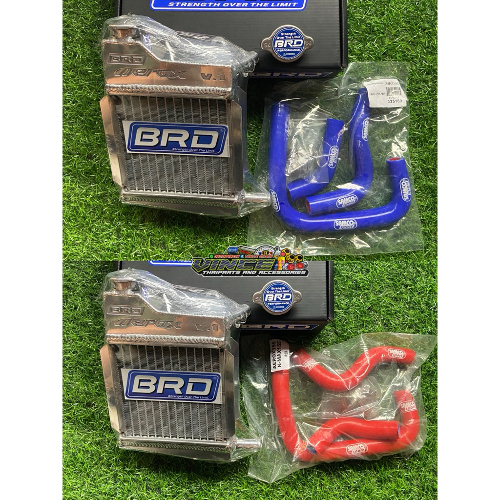 BRD 2 ROWS RADIATOR FOR NMAX & AEROX V1, V2 & V3 | Shopee Philippines