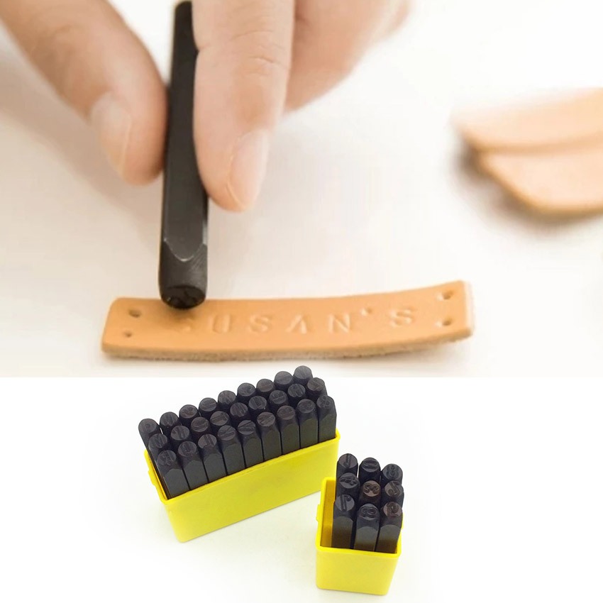 9PCS/27PCS Steel Stamp Punch Set Metal Letter & Number Stamping Tool ...
