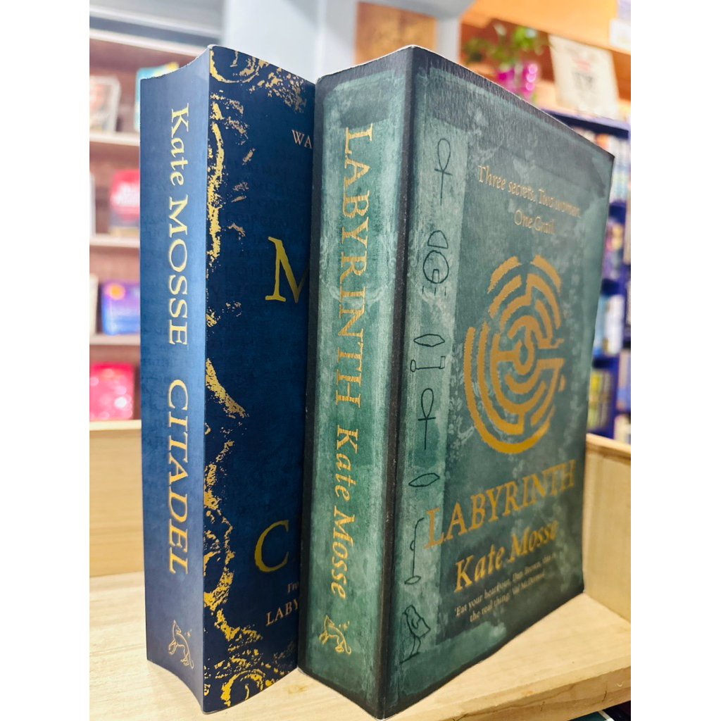 Kate Mosse Historical Fiction Books – Citadel & Labyrinth (Large ...