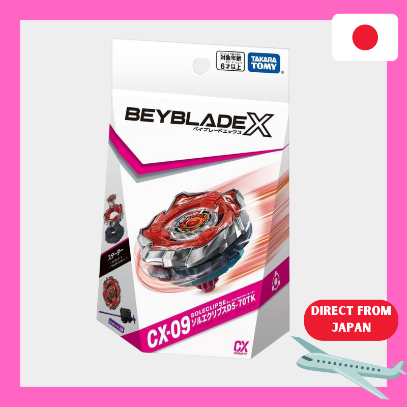 BEYBLADE X CX-09 Starter Sol Eclipse D5-70TK | Shopee Philippines