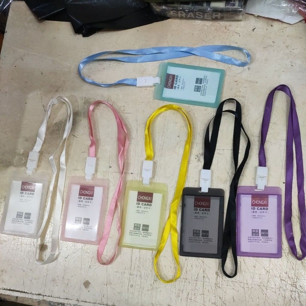 ID Holder set with ID card ID lace | Shopee Philippines