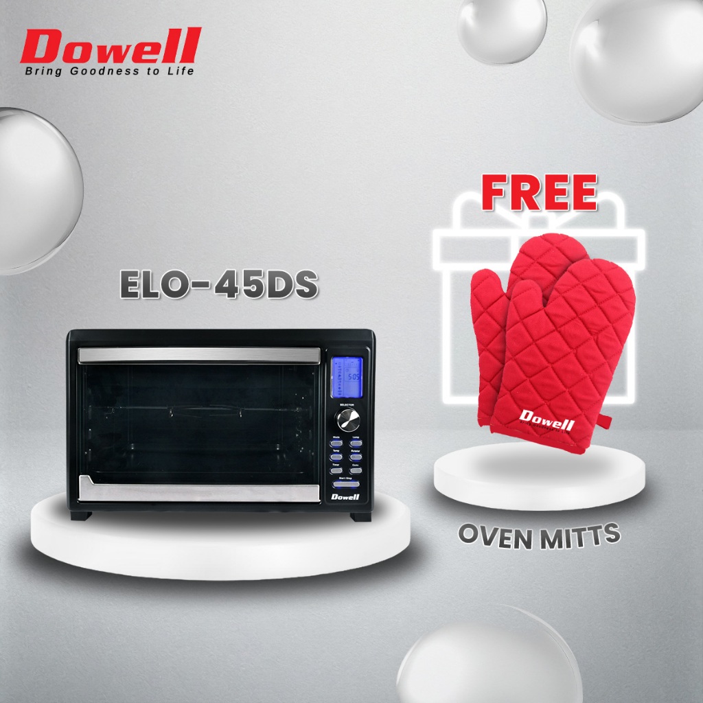 Dowell 45L Electric Oven ELO-45DS | Shopee Philippines