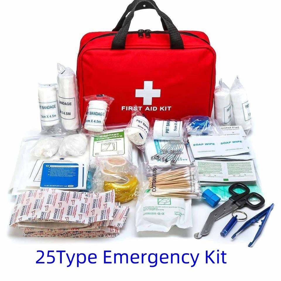 25 types of portable large emergency kits, emergency kits, earthquake ...