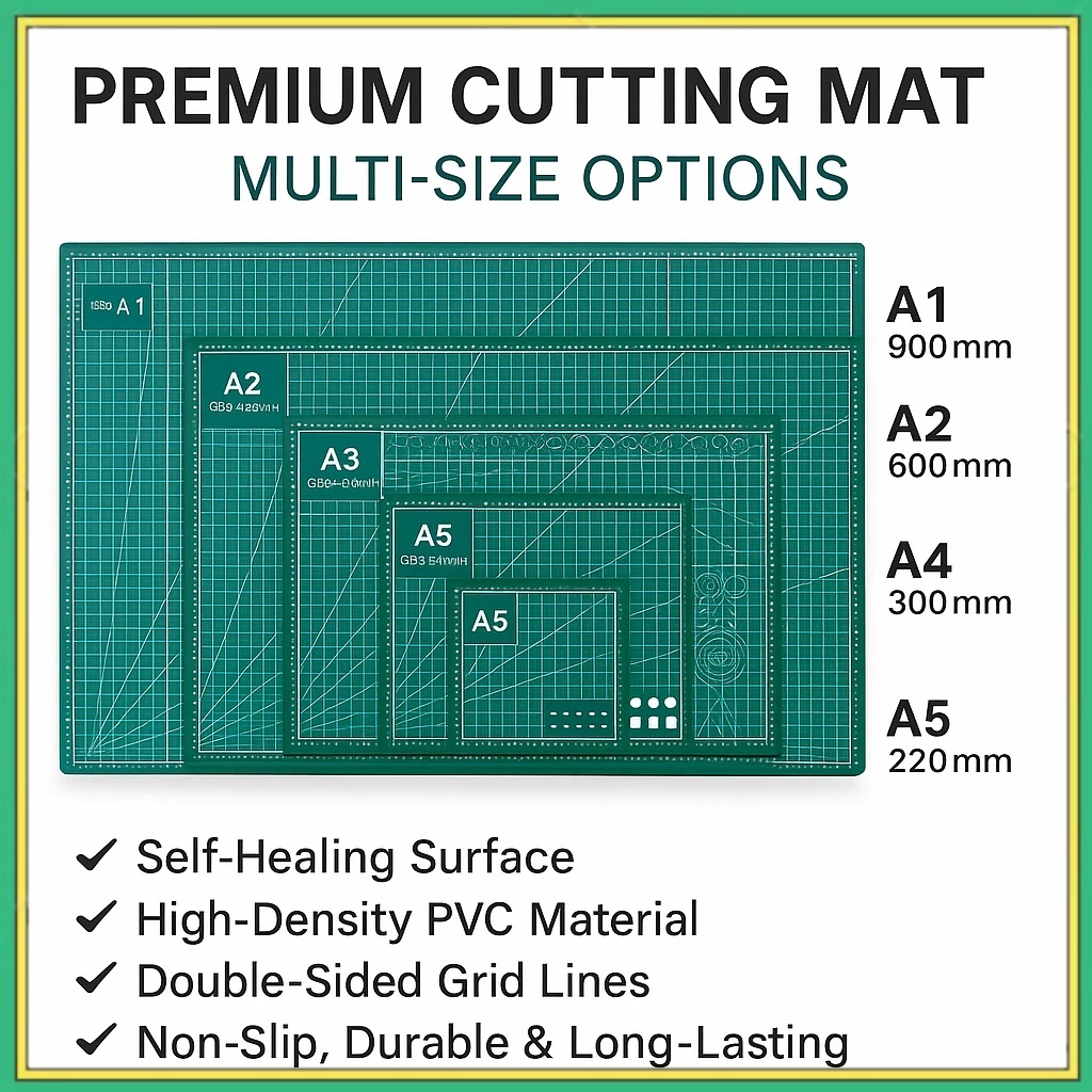 A2 A3 A4 PVC Self Healing Cutting Mat Double-sided DIY gundam Cutting ...