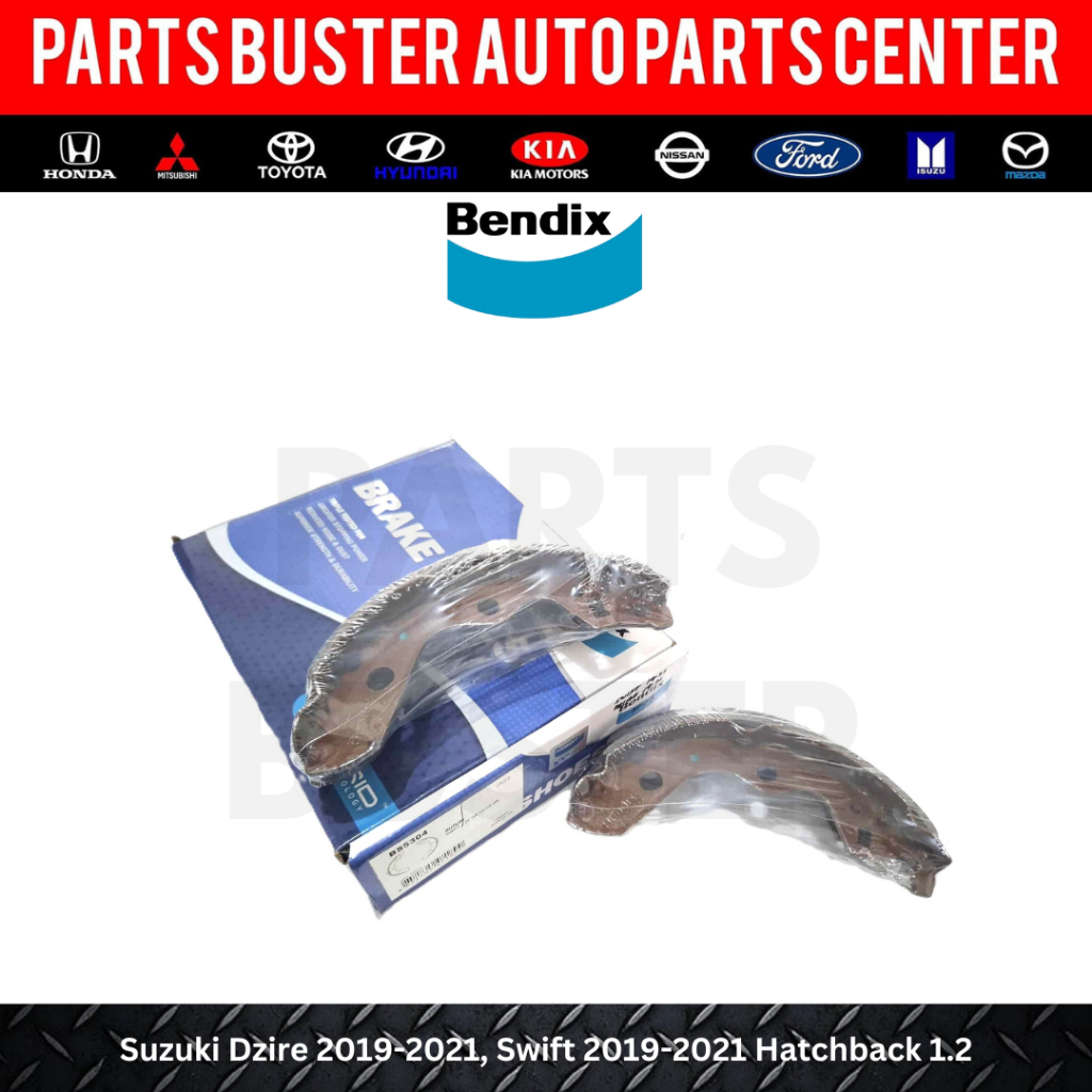 Genuine Bendix Brake Shoe for Suzuki Dzire 2019-2021, Swift 2019-2021 ...