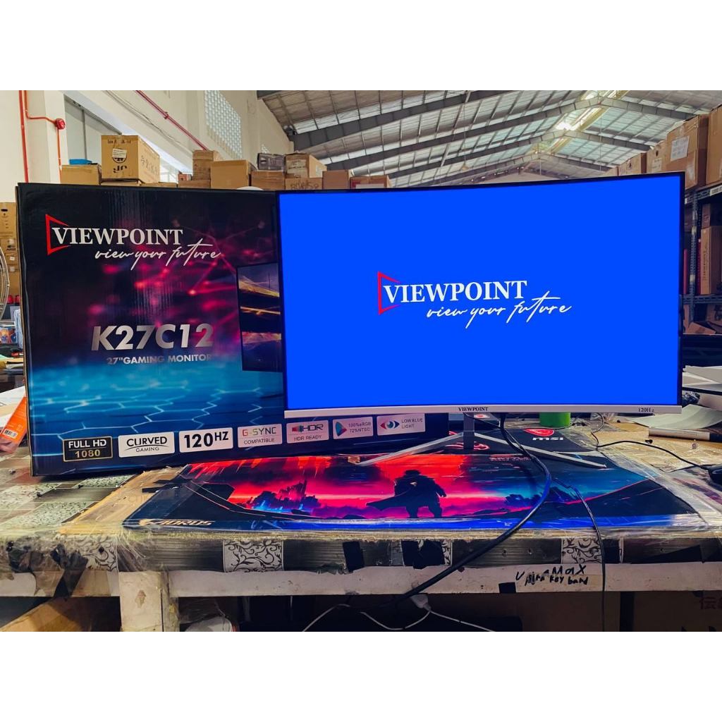 VIEWPOINT 27 PRO inches 120HZ MONITOR FULL CURVED Frameless (120hz ...
