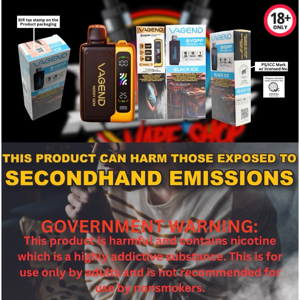 ORIGINAL VAGEND SVOPP PODS PRE FILLED | Shopee Philippines