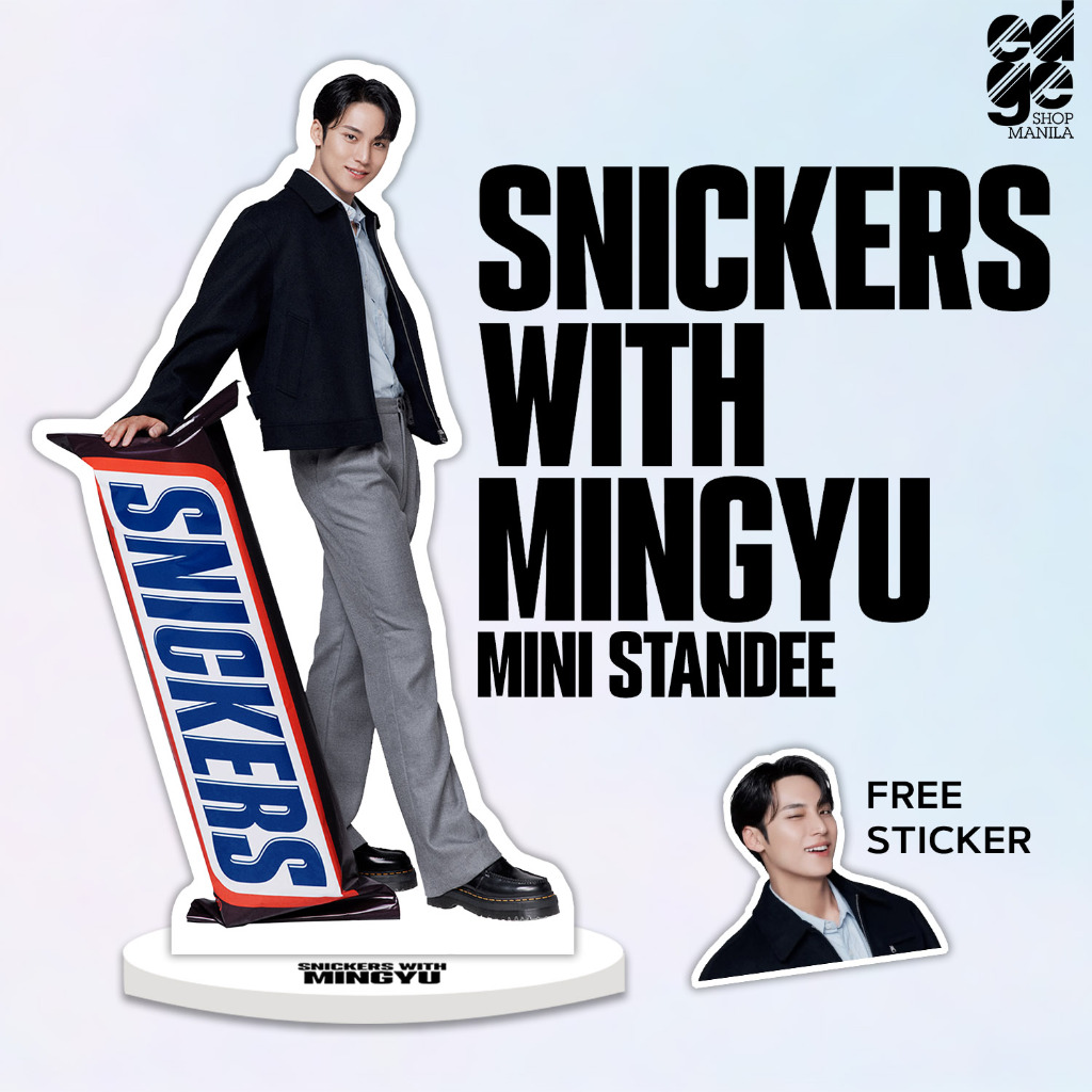 Snickers with MINGYU - Mini Standee Made of Sintra Board ( 5 Inches ...