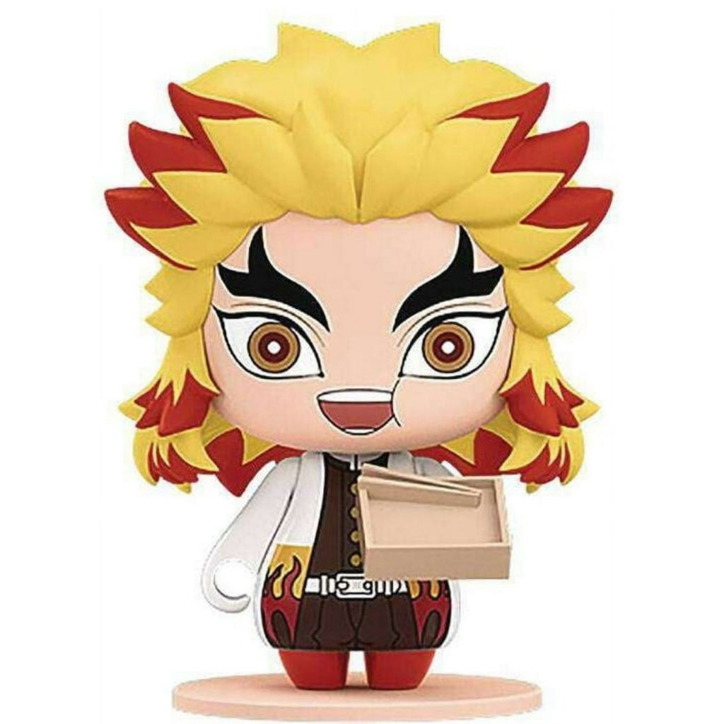 Demon Slayer: Rengoku Kyojuro Pocket Maquette Mini Figure | Shopee ...
