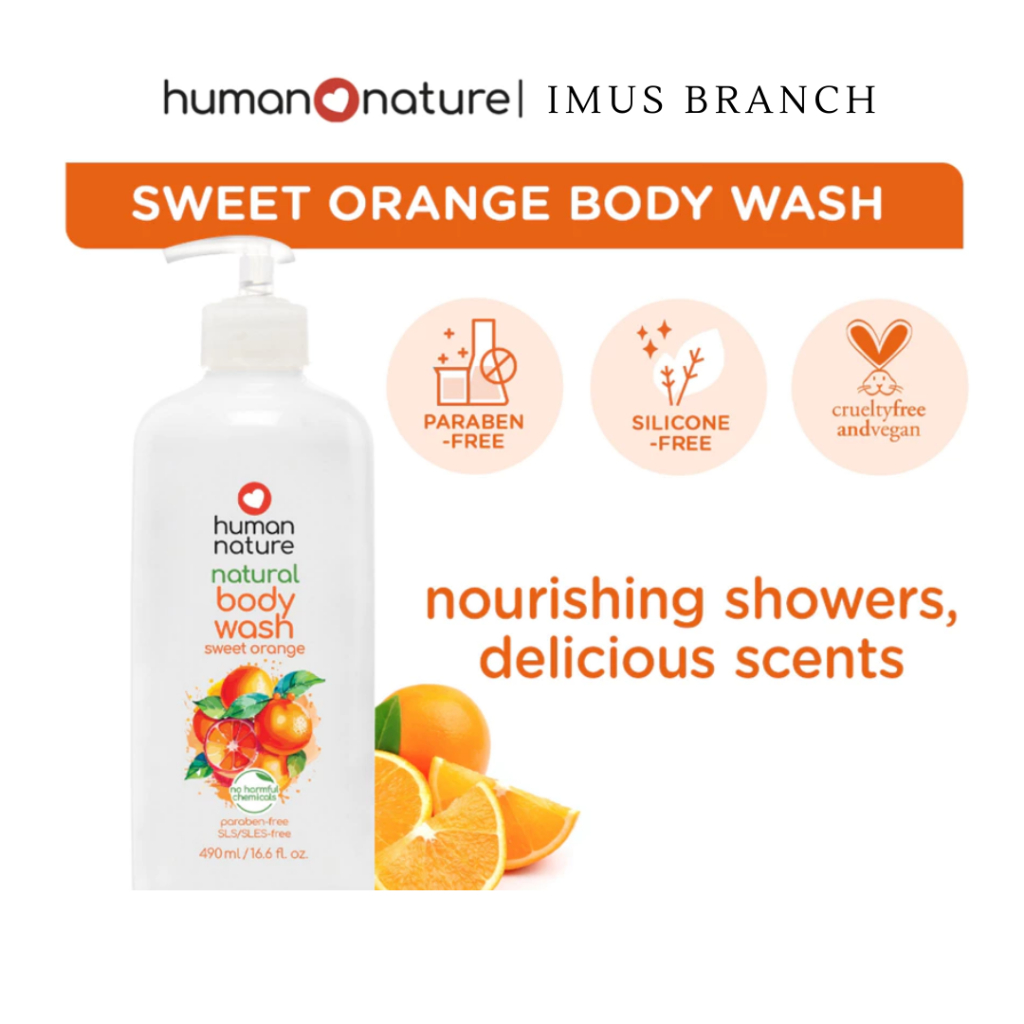 Human Nature Natural Body Wash - Sweet Orange | Shopee Philippines