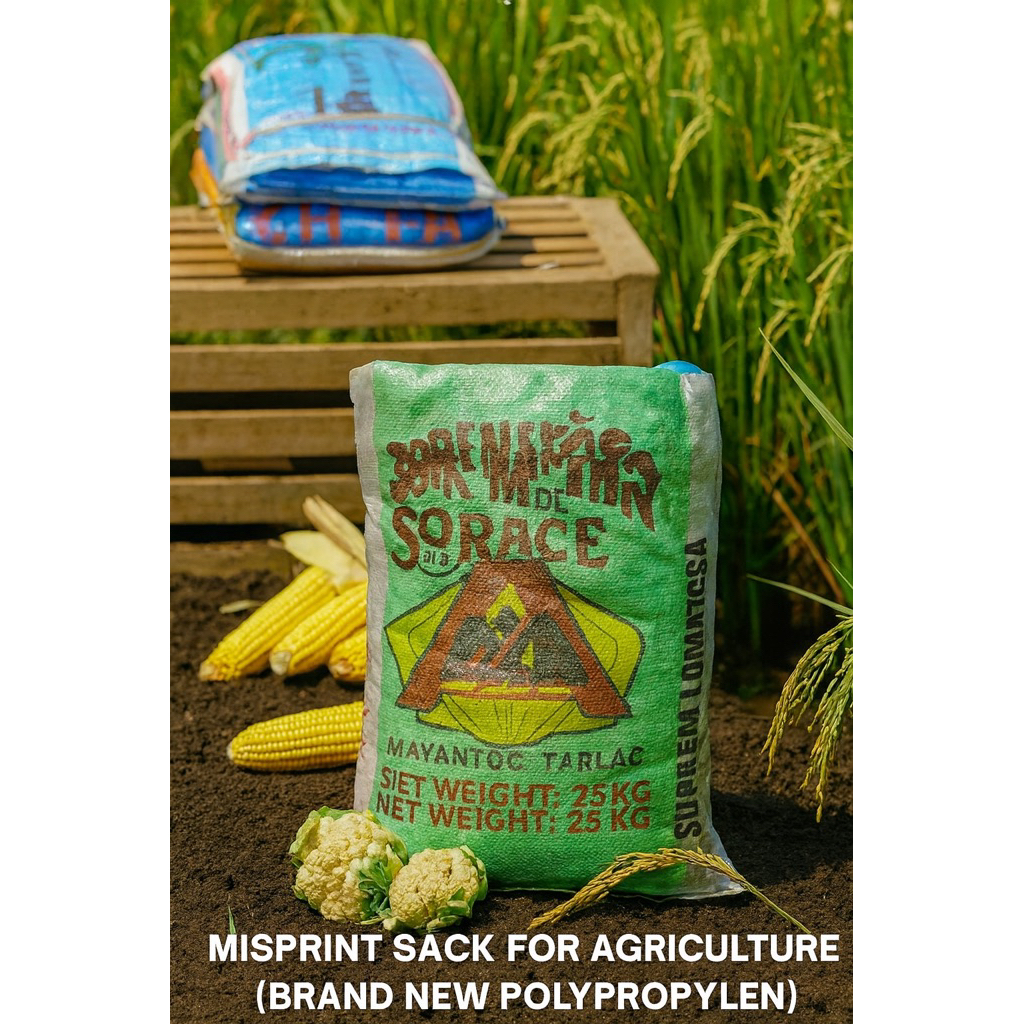 Misprint Sack 25kg – Brand New Matibay na Sako (Rice | Feeds | Relief ...