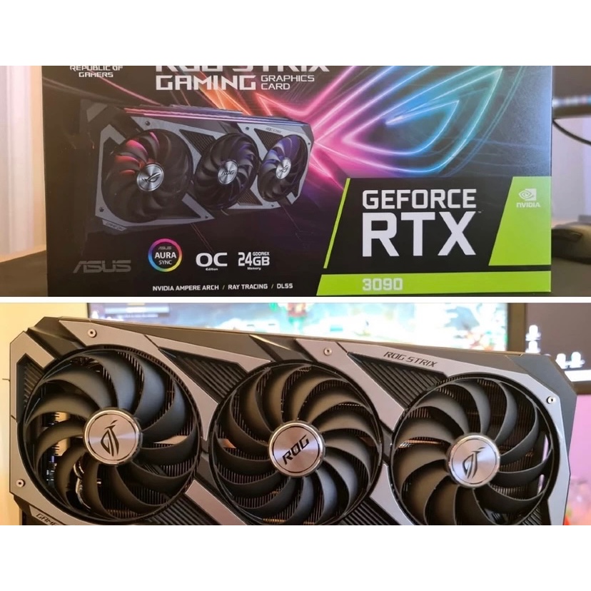 RTX 3090 ASUS ROG Strix OC Edition 24GB GDDR6X Memory | Shopee Philippines