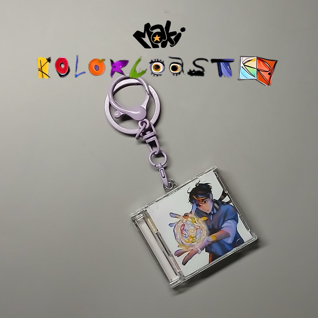 Kolorcoaster by Maki - Mini CD Magic Keychain | Shopee Philippines