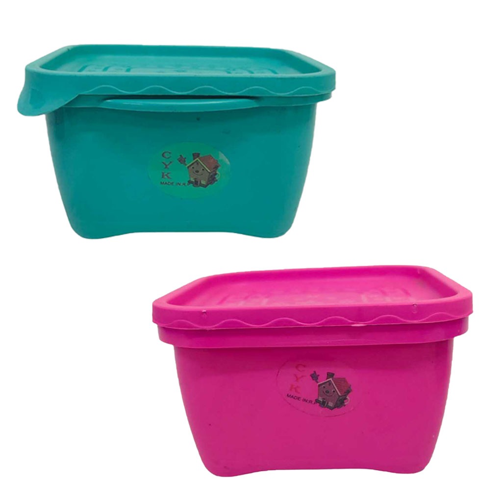 Food Storage Plastic Container Lunch Box with Lid Leak Resistant Lunch ...